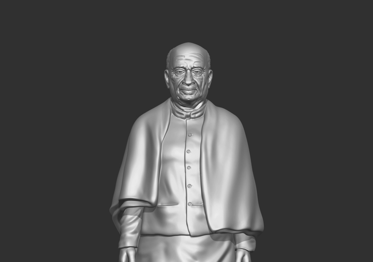 STL file Sardar Patel 🗿・3D printable design to download・Cults