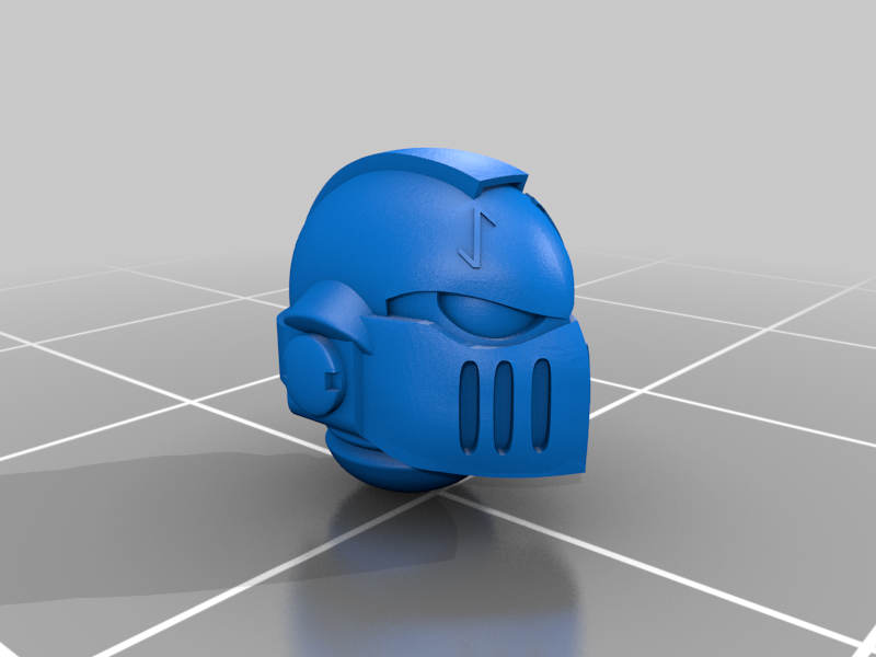 Free STL file Wolfblade Helm for guard blade 💂・Object to download and ...