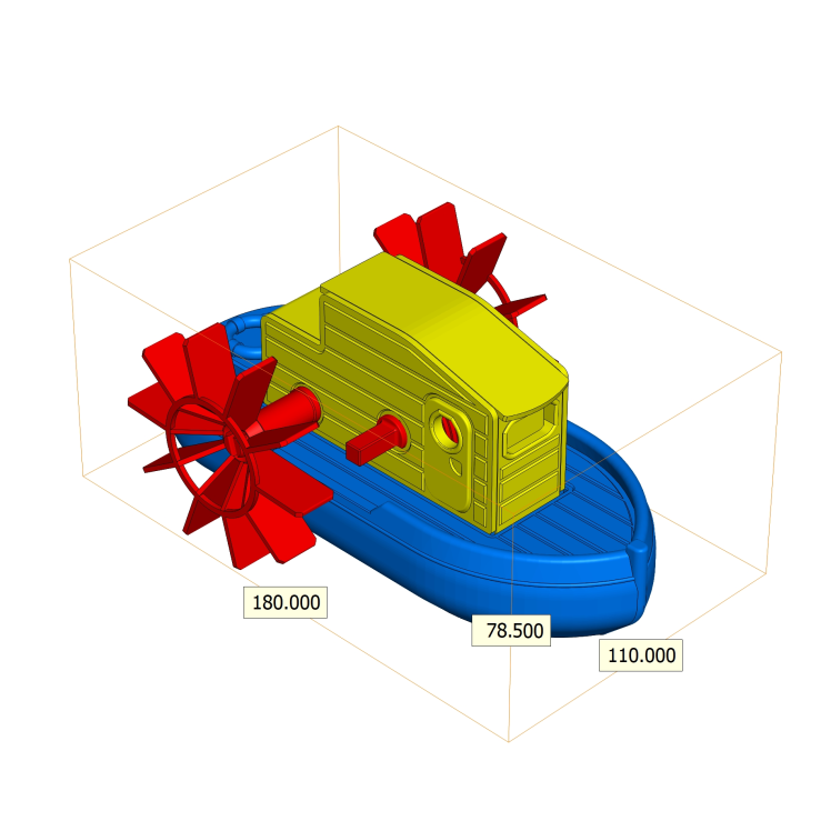 3D file Wind-up boat・3D printable model to download・Cults