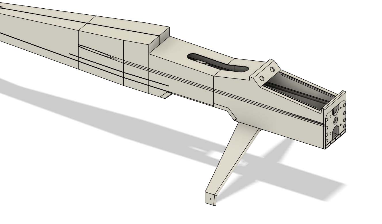 3D file Flite Test Simple Stick Fuselage・3D printing template to ...