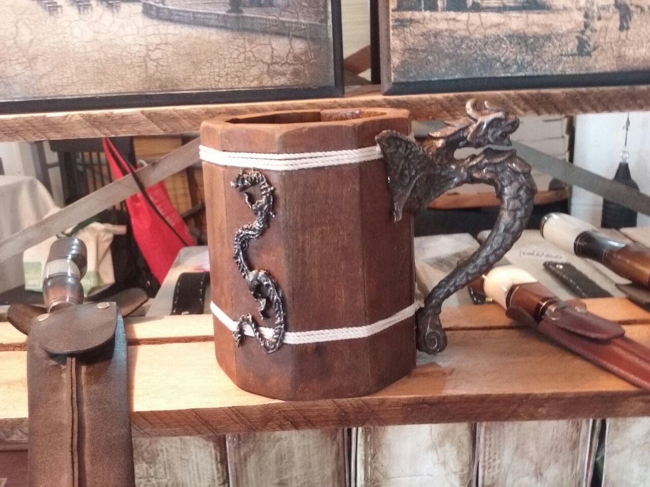 STL file Handle for wooden beer mug 🪵・3D printing design to download・Cults