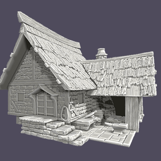 Download STL file BlackSmith Forge • 3D print design ・ Cults