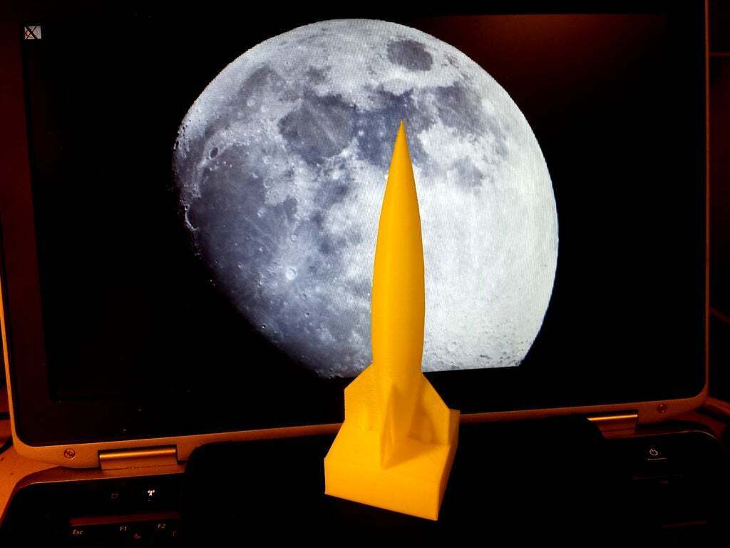 Free STL file Rocket with Statue Base 🚀・3D printable model to download ...