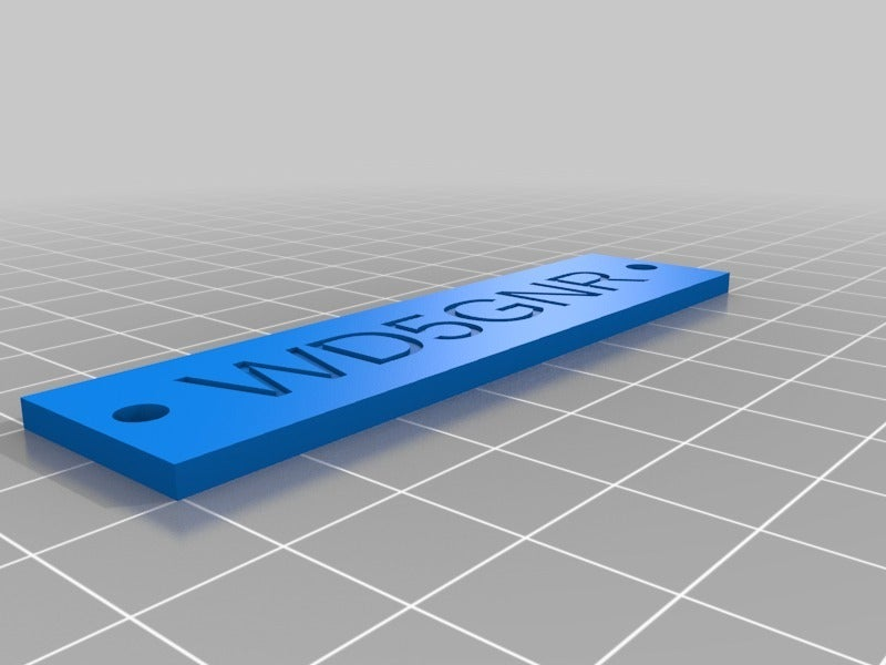 Free STL file Multiextrusion Callsign Plate・3D printer model to ...