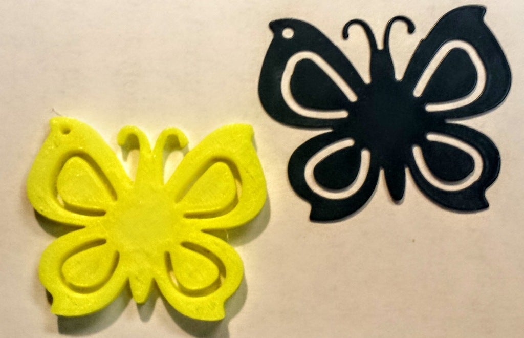 Free STL file Spring Butterfly Thing・3D printing design to download・Cults