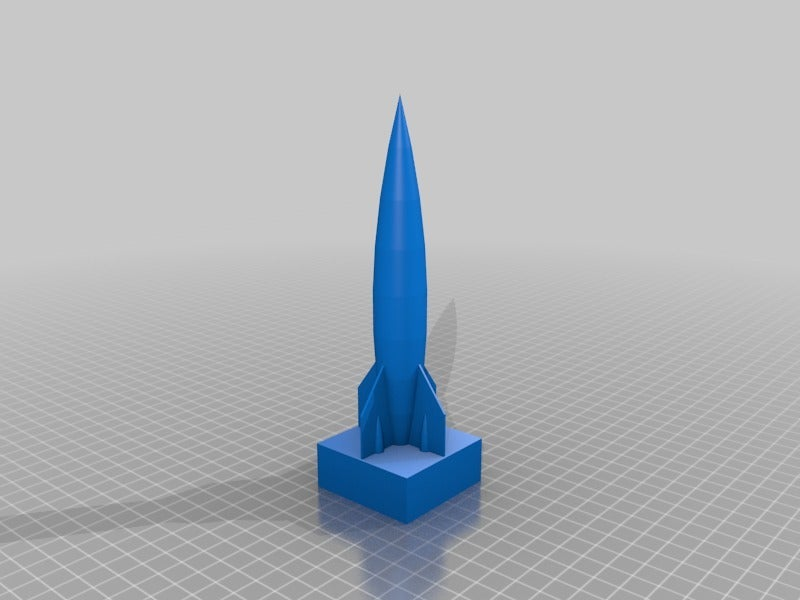 Free STL file Rocket with Statue Base 🚀・3D printable model to download ...