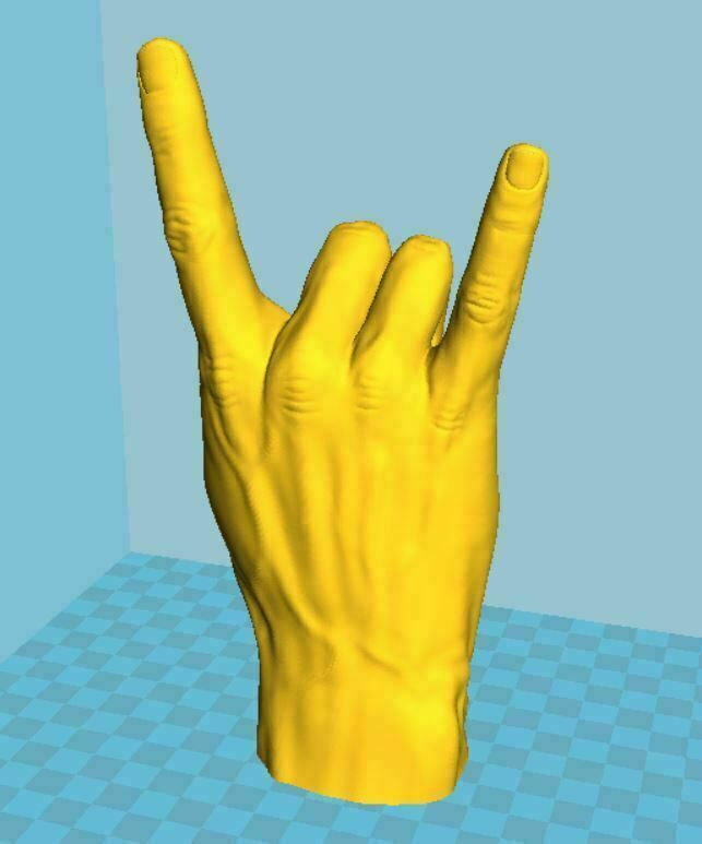 STL file Rock Sign・Model to download and 3D print・Cults