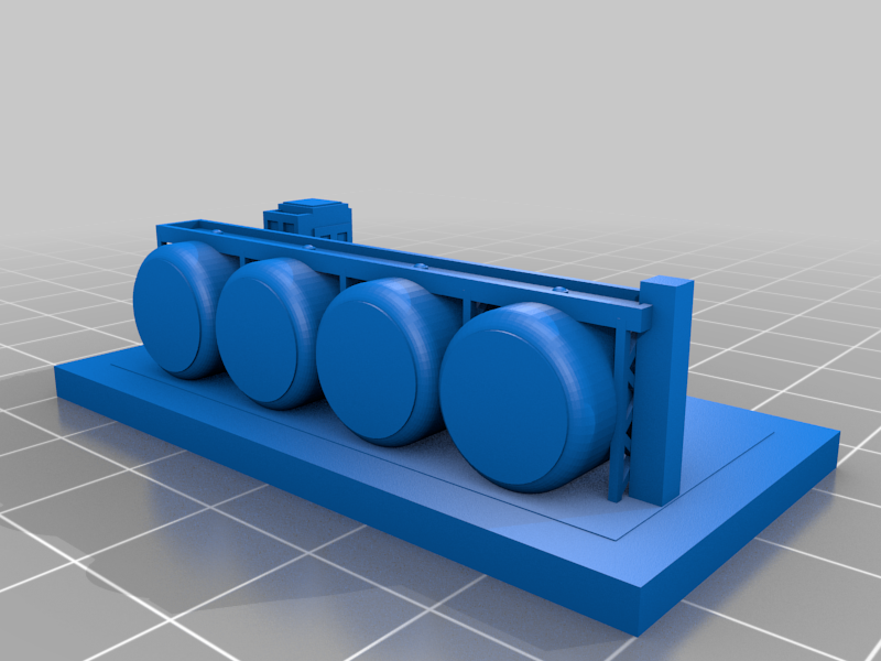 Free STL file GreebleCity: Gas Depot・3D print design to download・Cults