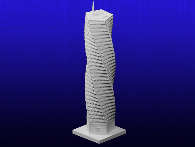 Free STL file GreebleCity: Twirly Whirly Tower・3D print design to ...