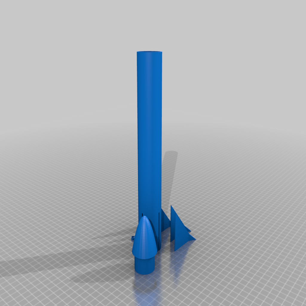 Free 3D file Model Rocket HR&T・3D printing model to download・Cults