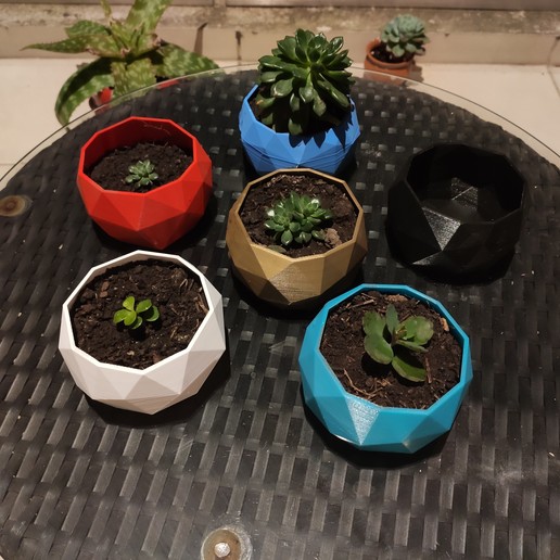 Download GCODE file Maseta Low Poly • 3D printable template ・ Cults