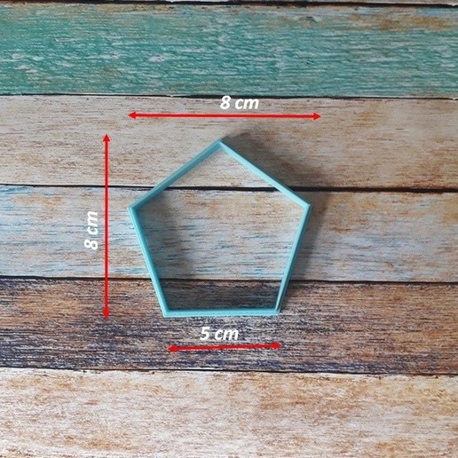 Download 3D model Cookie cutters geometric shapes - Geometric cutters ...