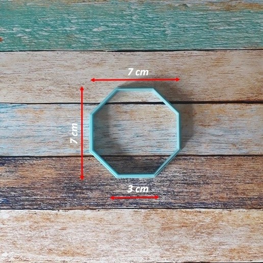 Download 3D model Cookie cutters geometric shapes - Geometric cutters ...