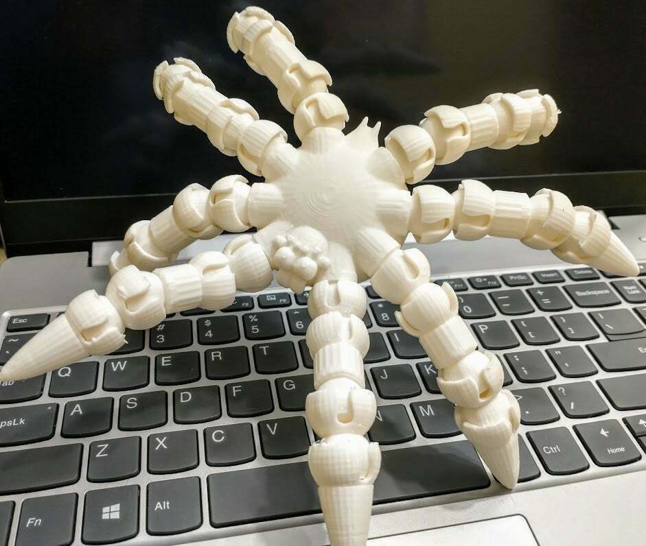 Free STL file Poseable Poppin Spider Toy・3D printer design to download ...