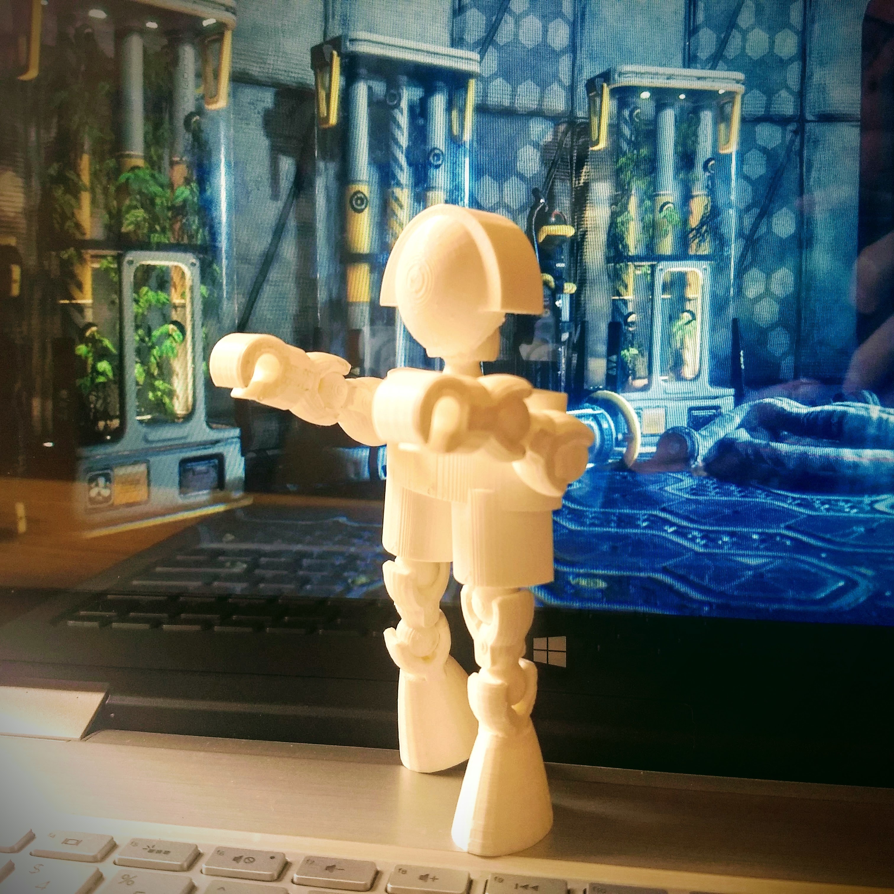 Free STL file Klicket - Action Figure・3D printer design to download・Cults