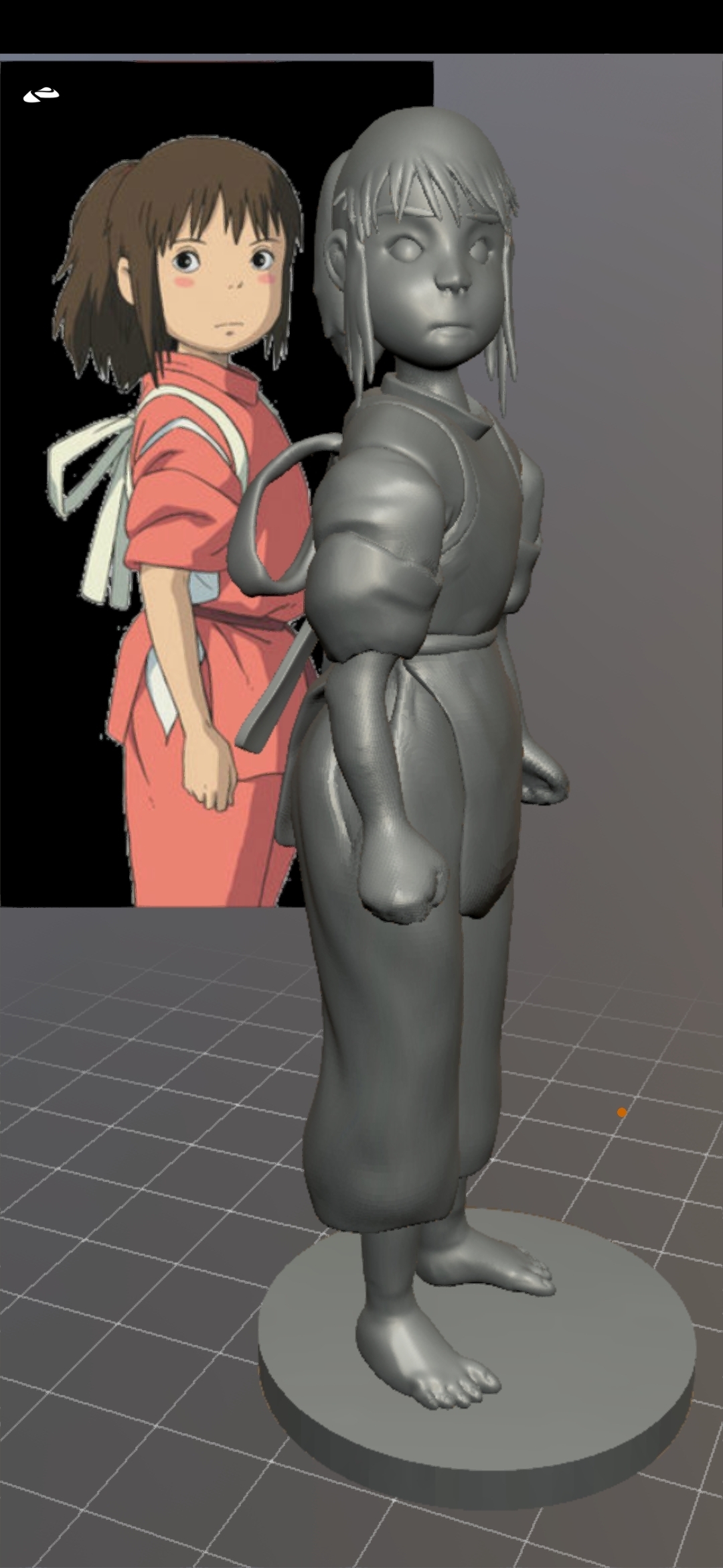 OBJ file Chihiro ogino 👹・3D print design to download・Cults