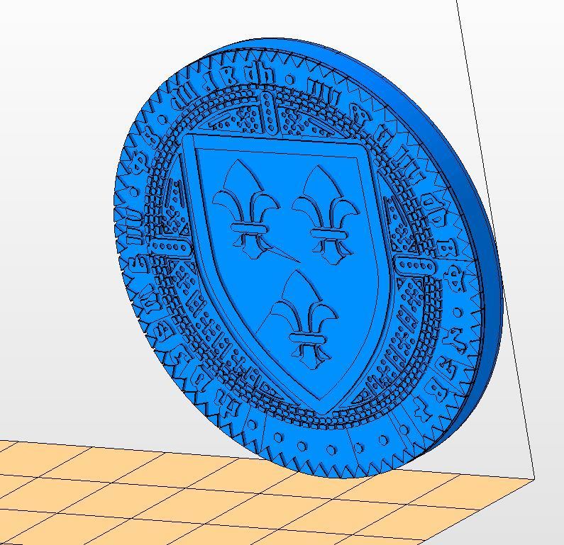 Файл STL Witcher oren coin・Модель 3D-принтера для загрузки・Cults