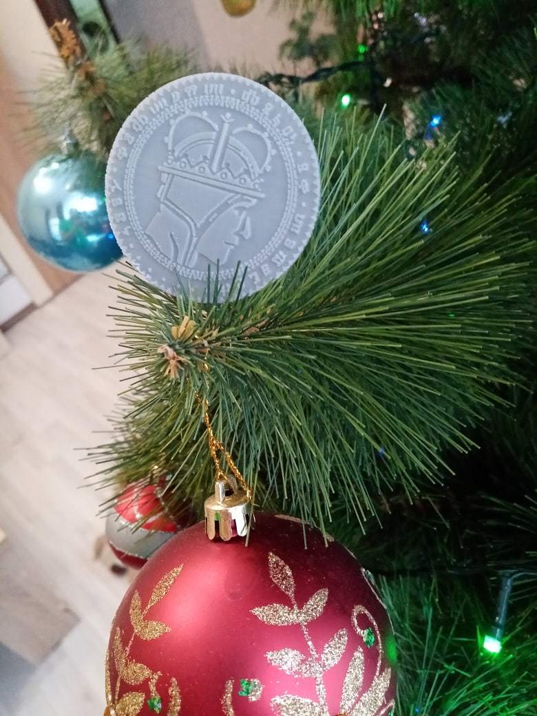 Файл STL Witcher oren coin・Модель 3D-принтера для загрузки・Cults