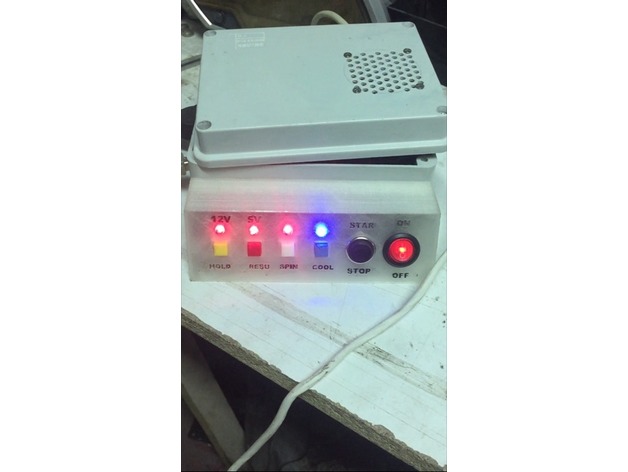 Free STL file control panel for cnc grbl・3D printer model to download・Cults