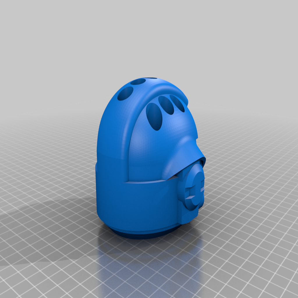 Free STL file Marine Helmet Brushstand・3D printing idea to download・Cults