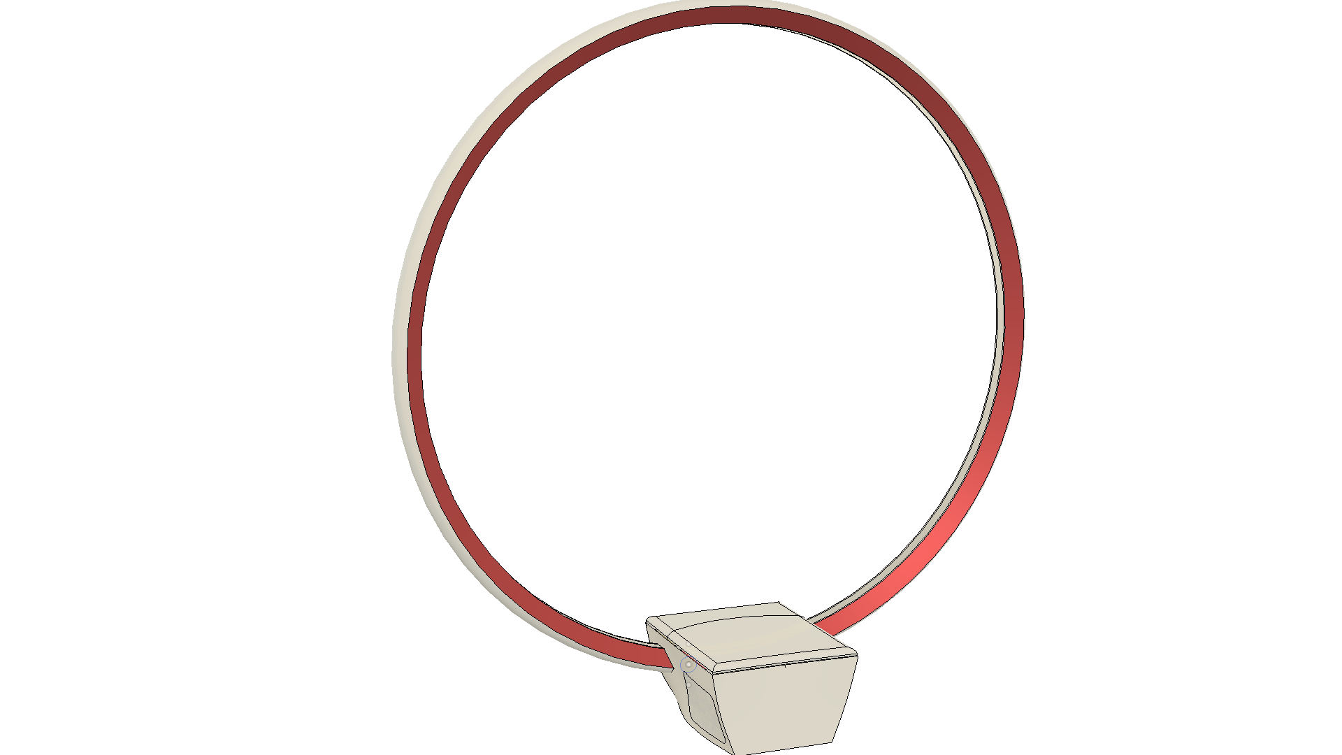 Бесплатный STL файл Lamp - Circular LED -・Шаблон для загрузки и 3D ...