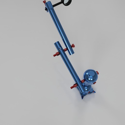 Download 3D printer files Articulated arm (adjustable) for magnifying ...