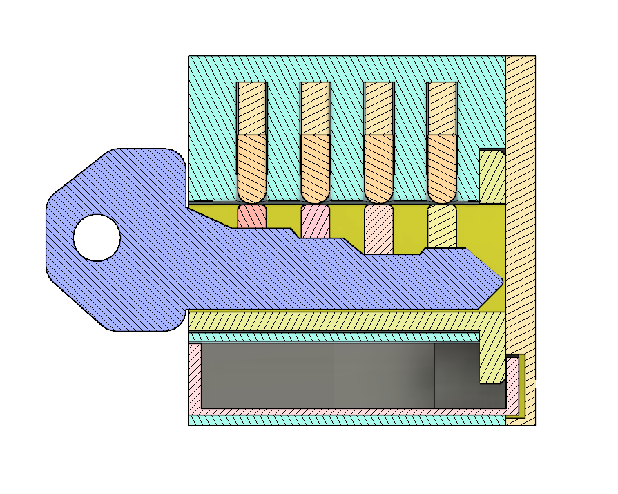 Download free STL file 3D printed lock • 3D printer design ・ Cults