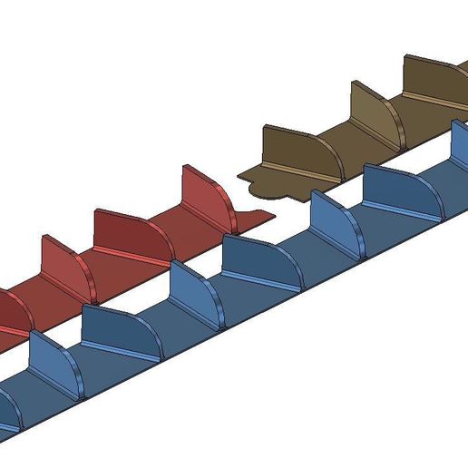 Download free 3D printer templates RC Vortex Generators stackable ・ Cults