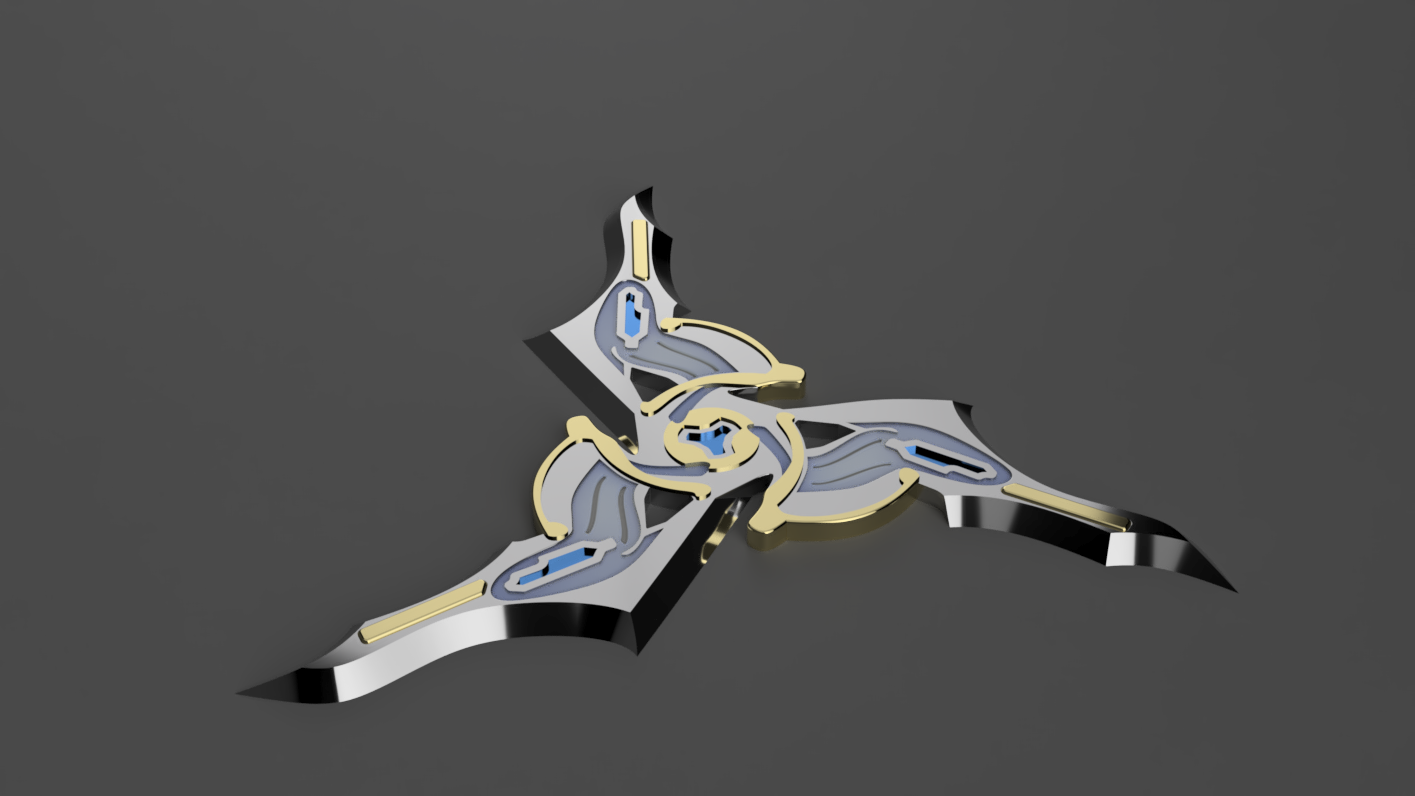 Free STL file Hikou Stars (Warframe)・3D printer model to download・Cults