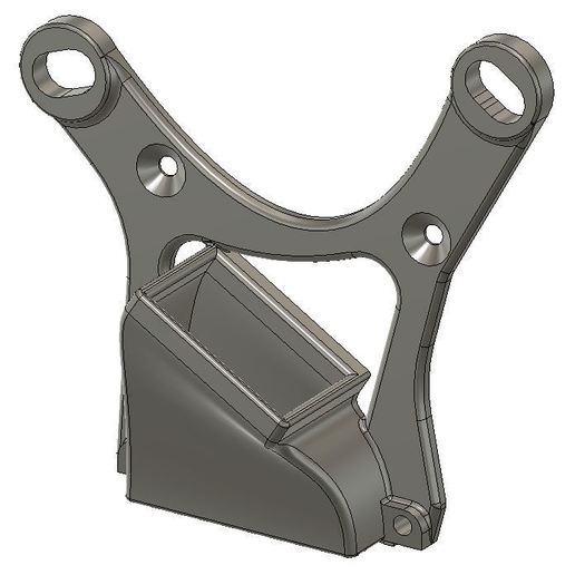 Download free STL file Creality like cooling fan adapter for 5015 fans ...