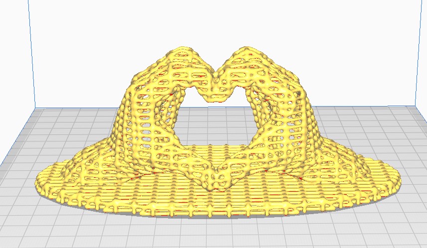 3D file Love Hands Mesh・Design to download and 3D print・Cults