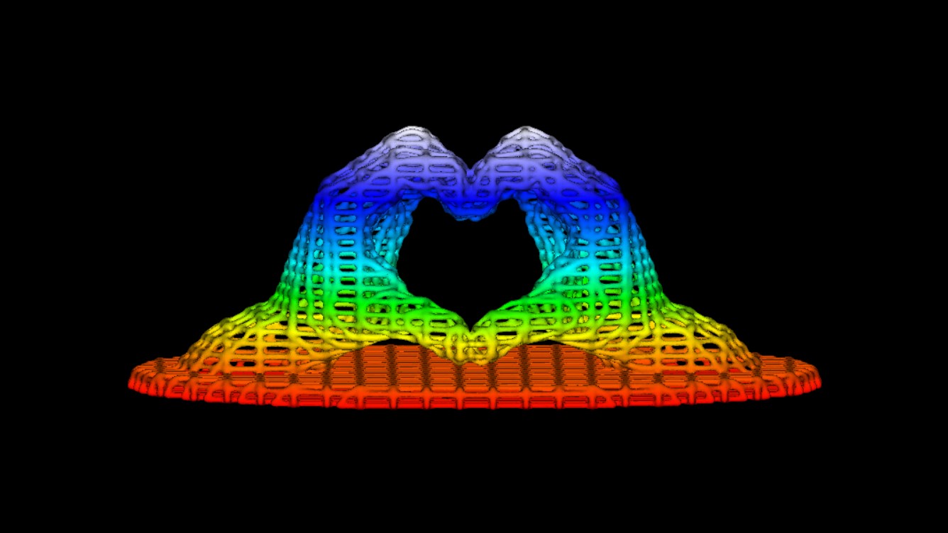 3D file Love Hands Mesh・Design to download and 3D print・Cults