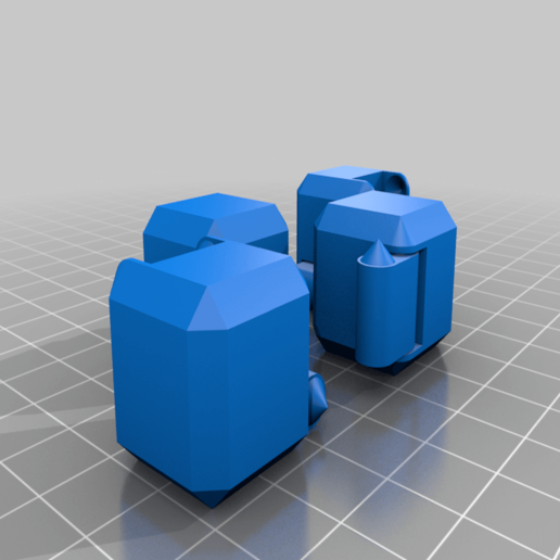 Download free STL files Yet Another Fidget Infinity Cube v2-dual color ...