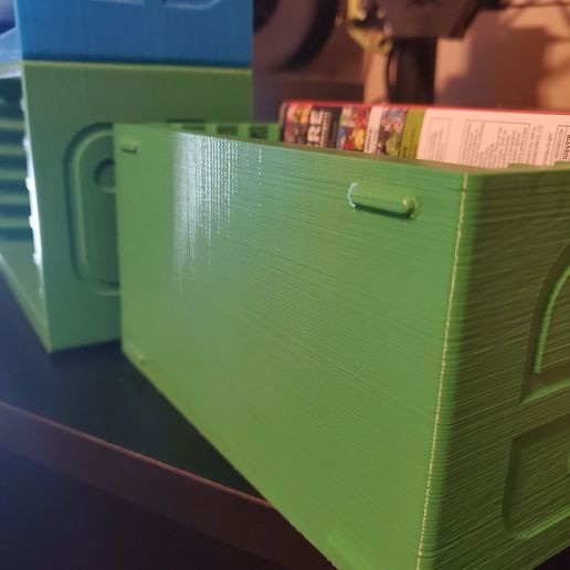 Download free STL file Nintendo Switch Game Case Holder • Design to 3D ...
