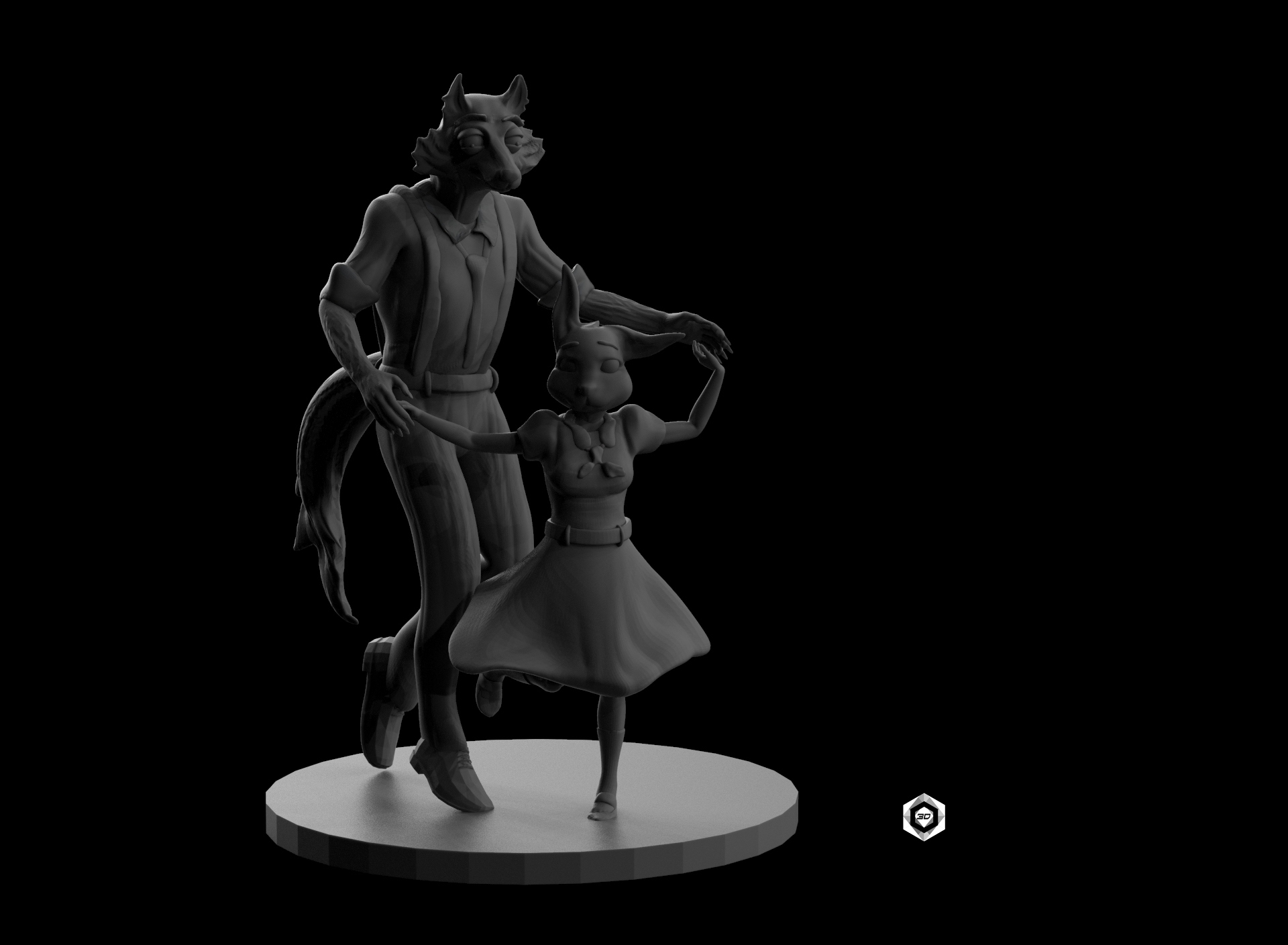 STL file Beastars・Design to download and 3D print・Cults
