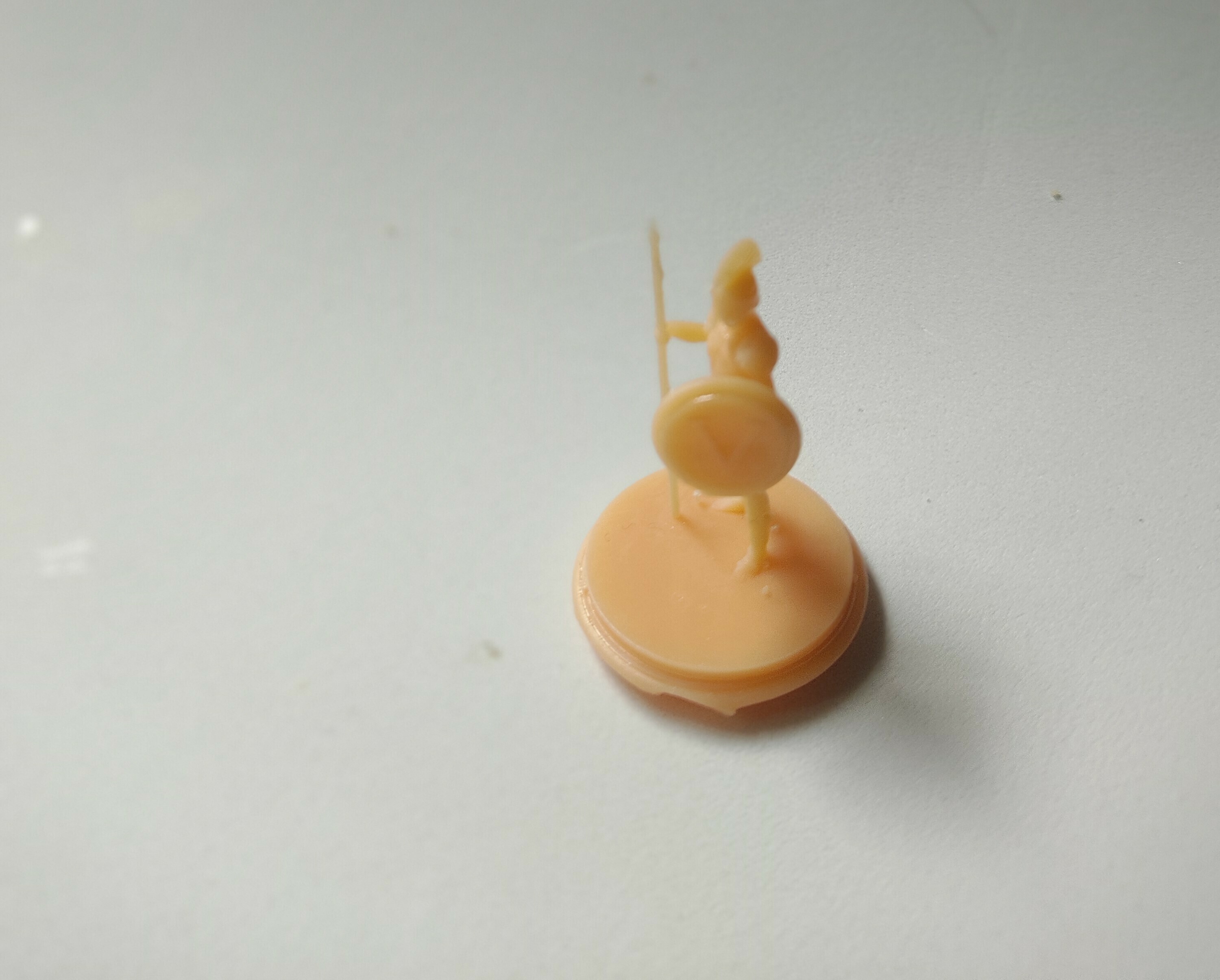 3D printing Greek soldier • made with Anycubic Photon・Cults