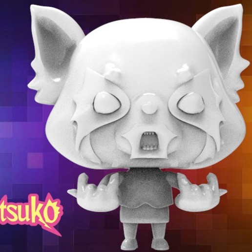 Download 3D printer model Aggretsuko ・ Cults