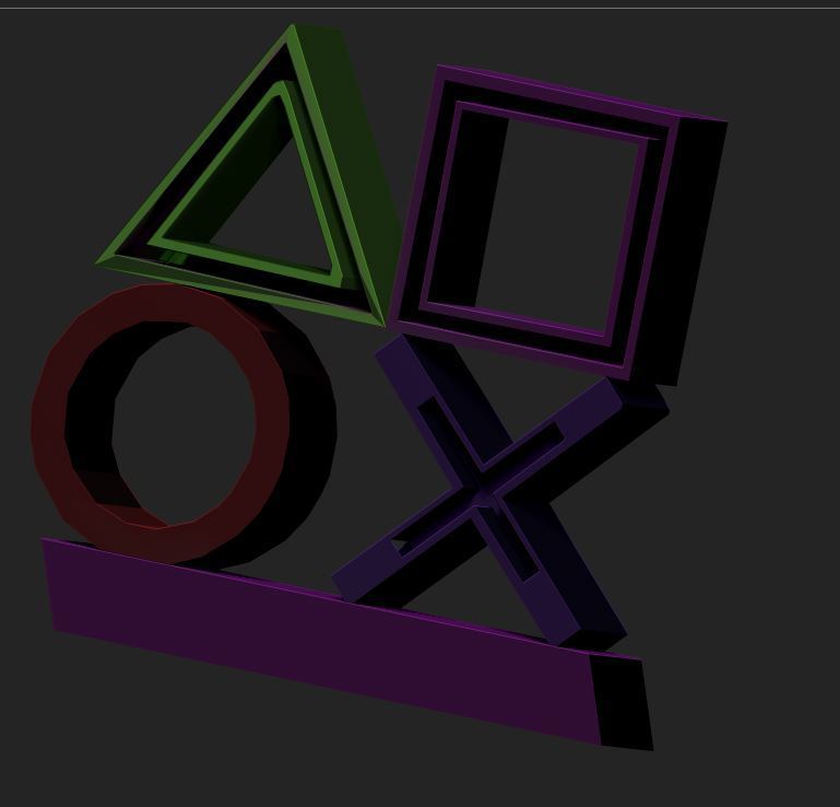 Archivo 3D gratis icons light ps4・Plan de impresión en 3D para ...