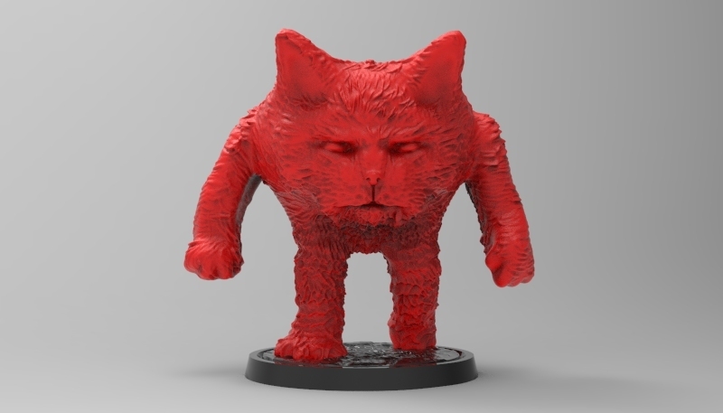 Archivo STL Cat, Meme 🐱・Objeto de impresión 3D para descargar・Cults