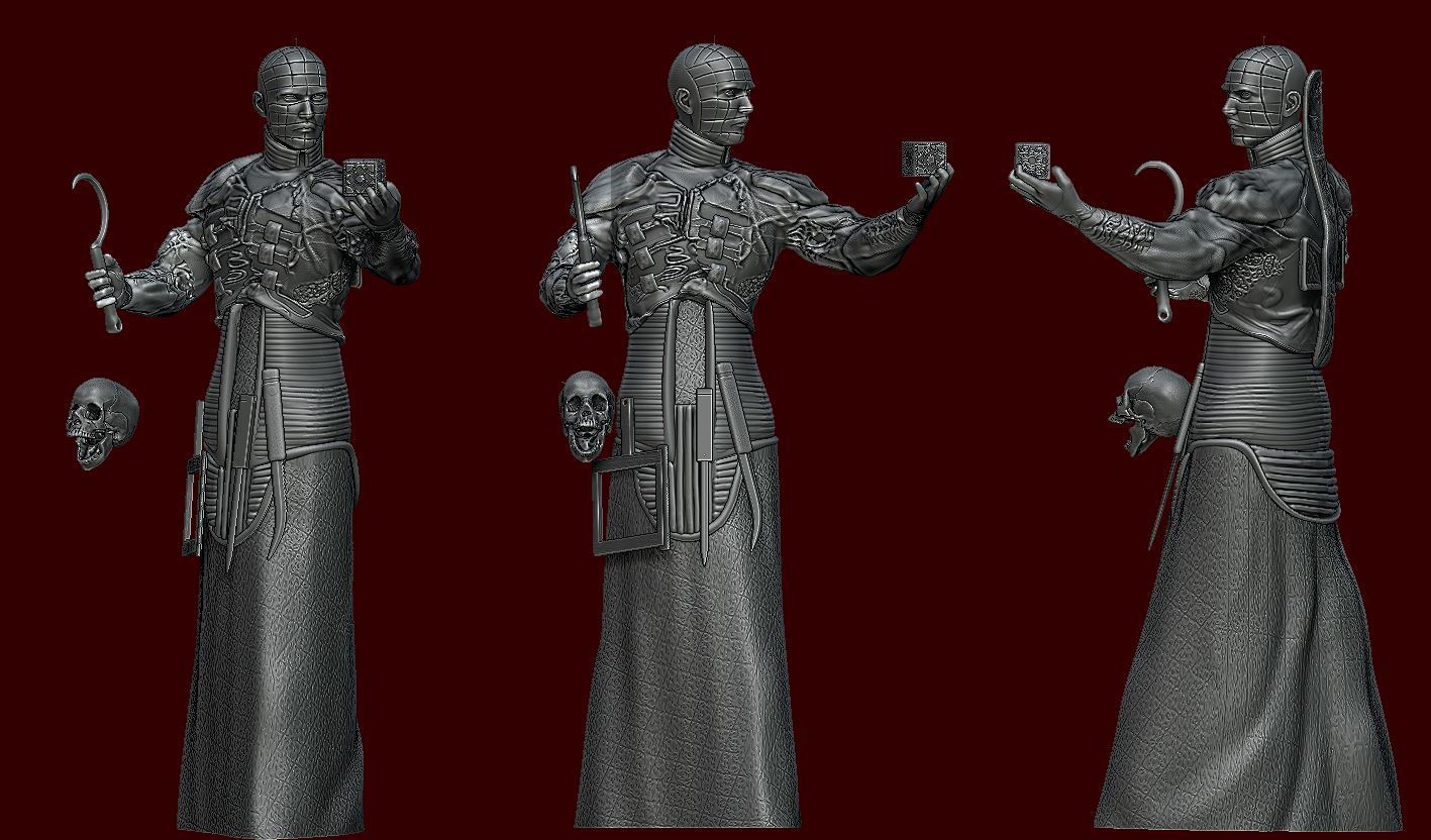 3D file Hellraiser 🎲・Model to download and 3D print・Cults