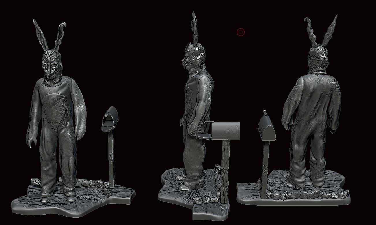 STL file Donnie Darko FAN ART 🎨・3D print design to download・Cults