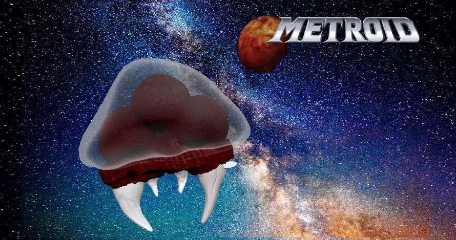 Free STL file Metroid, key chain, Game , Retro 🔑・3D print design to ...