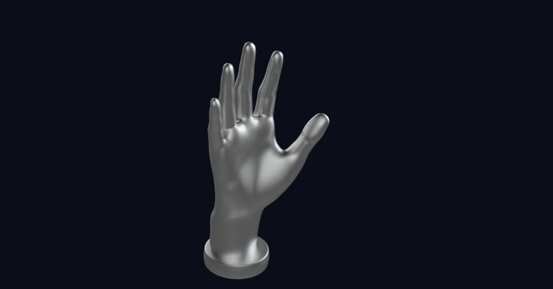 STL file Hanger shape MANO.decorative 🕰️・3D printer design to download ...