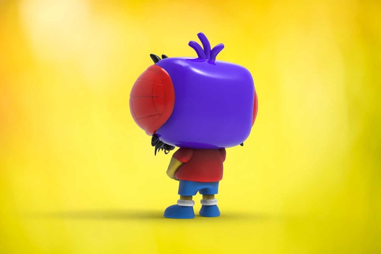 3D file BART FLY , THE SIMPSONS・3D printable model to download・Cults