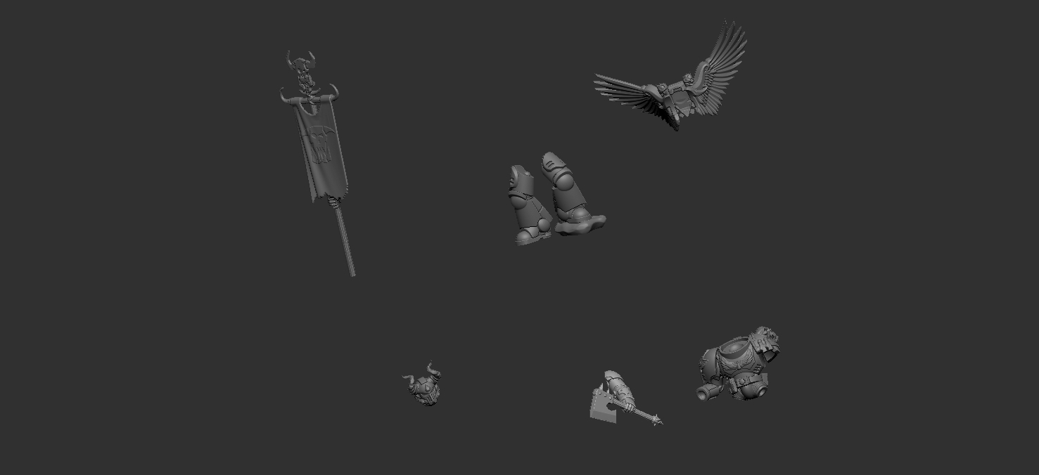 Free 3D file INTERCESSORS WARHAMMER 40K VERSION 2 ⚔・3D printer model to download・Cults