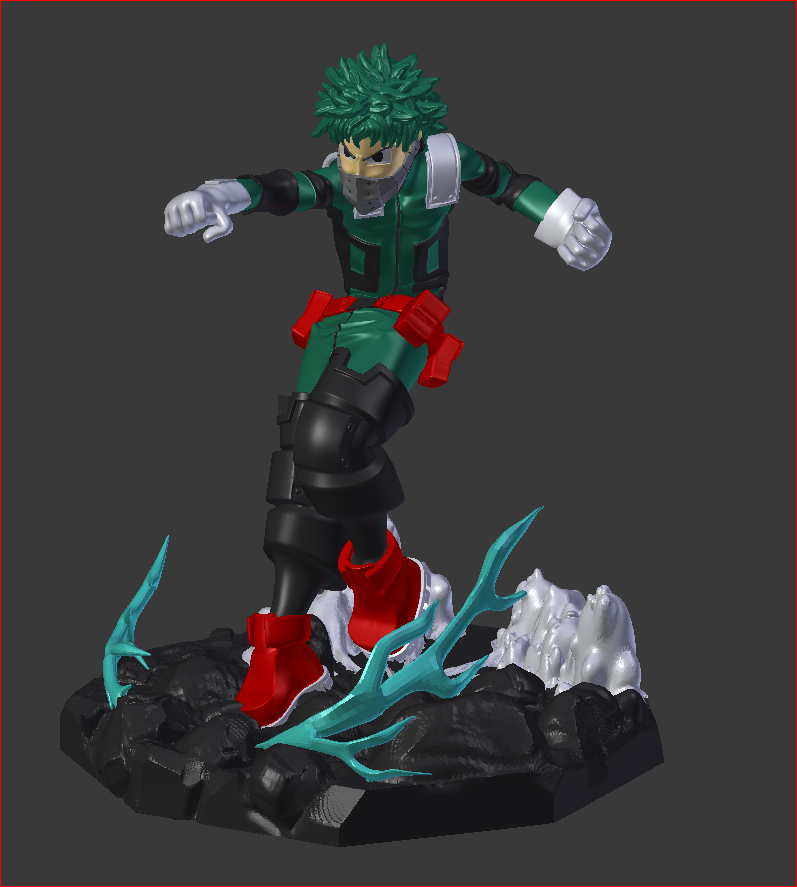 Файл STL Deku model 🦸・Модель для загрузки и печати в формате 3D・Cults