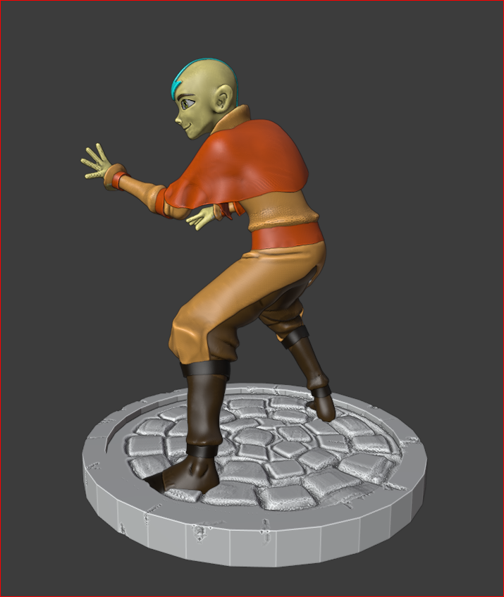 STL file Avatar Aang・3D printable model to download・Cults