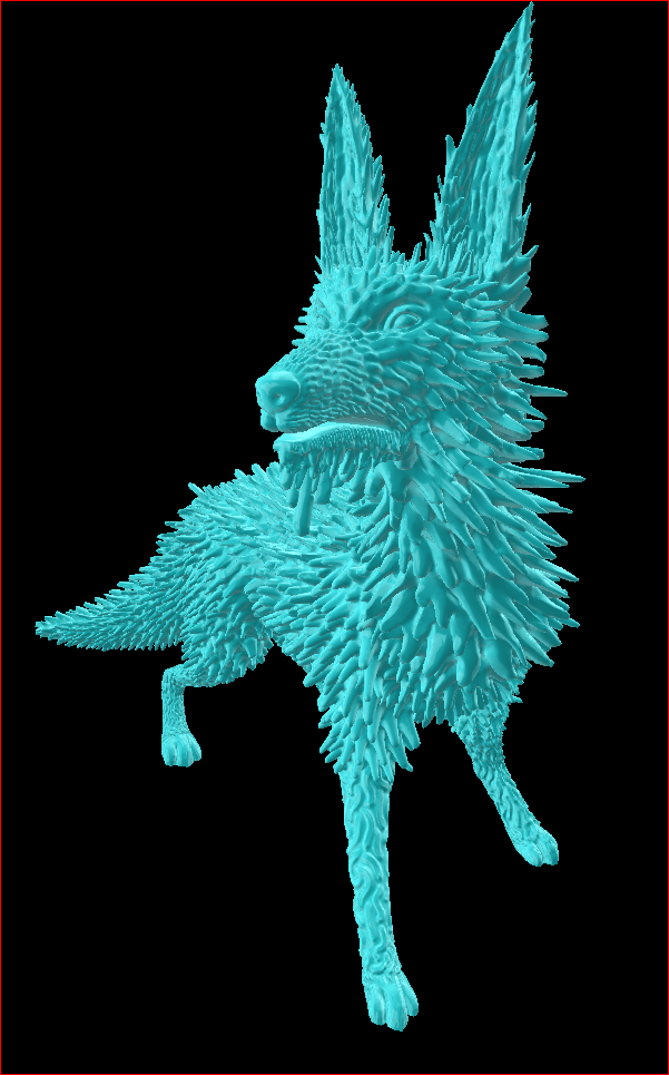 STL file Crystal Fox・3D printer model to download・Cults