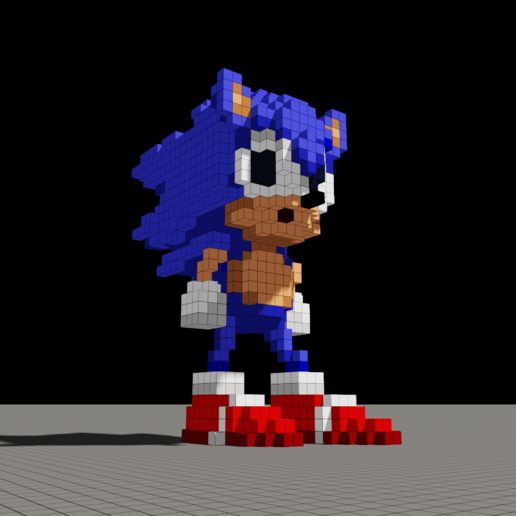 Download 3D printing models Sonic the Hedgehog ・ Cults