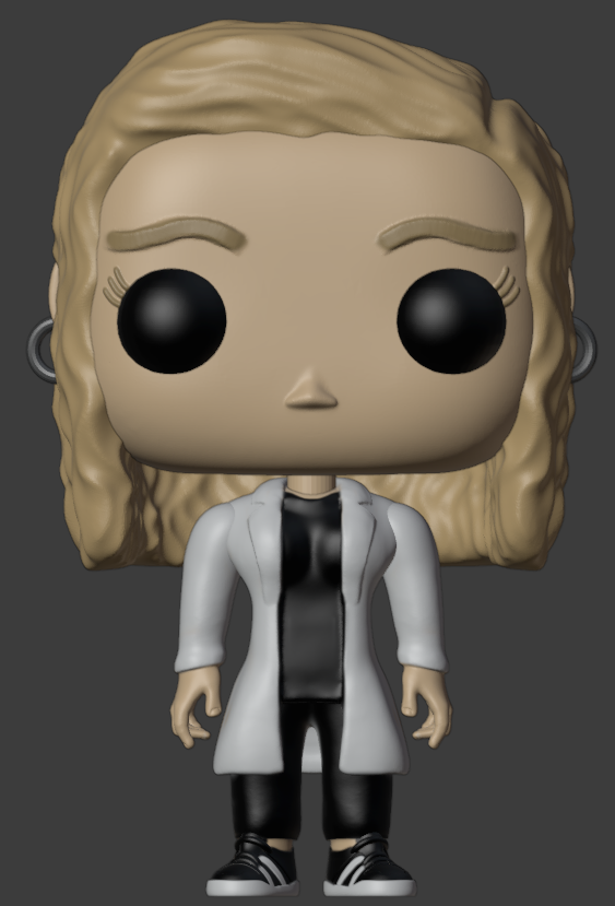 STL file Funko Pop Scientist girl・3D printable model to download・Cults
